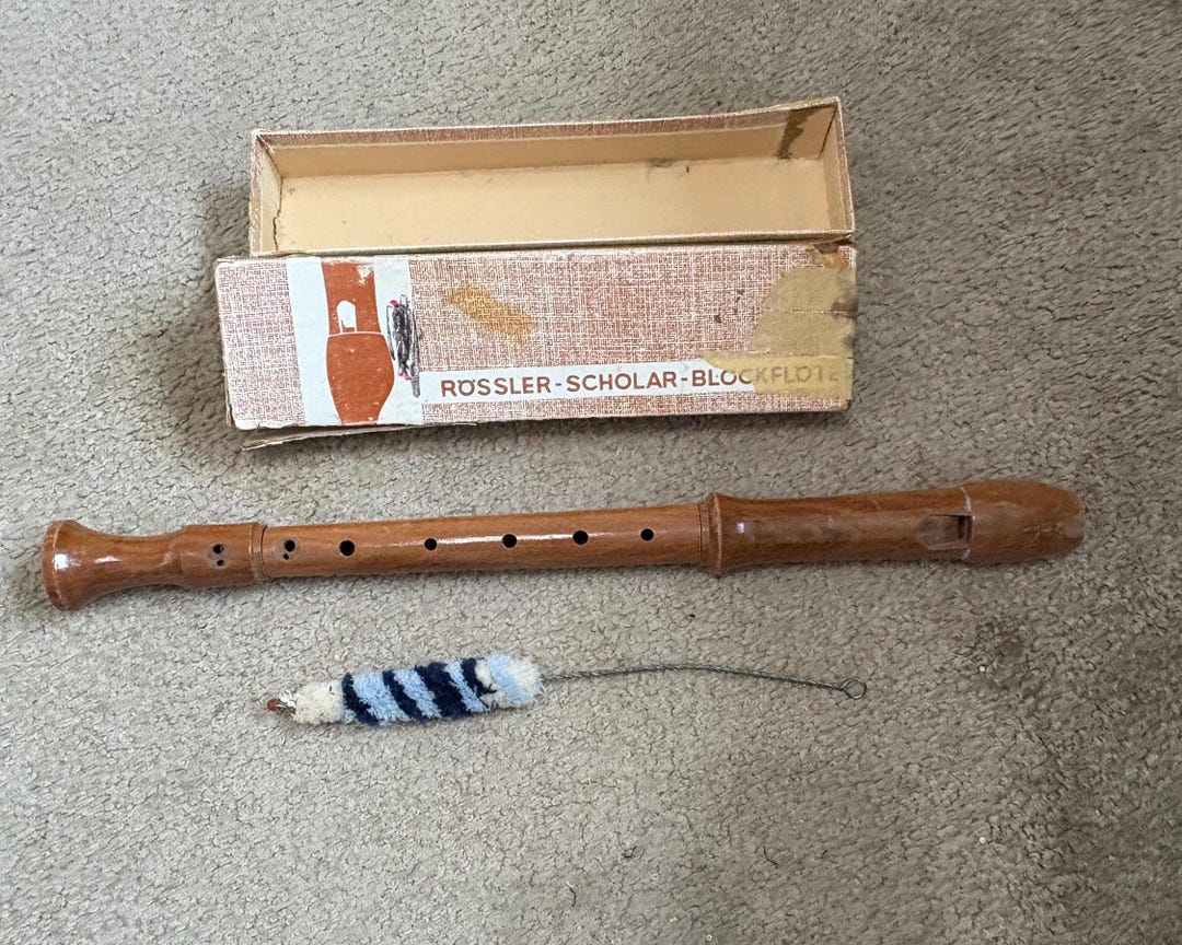 Rossler-scholar-blockflote From Germany, Recorder - Etsy