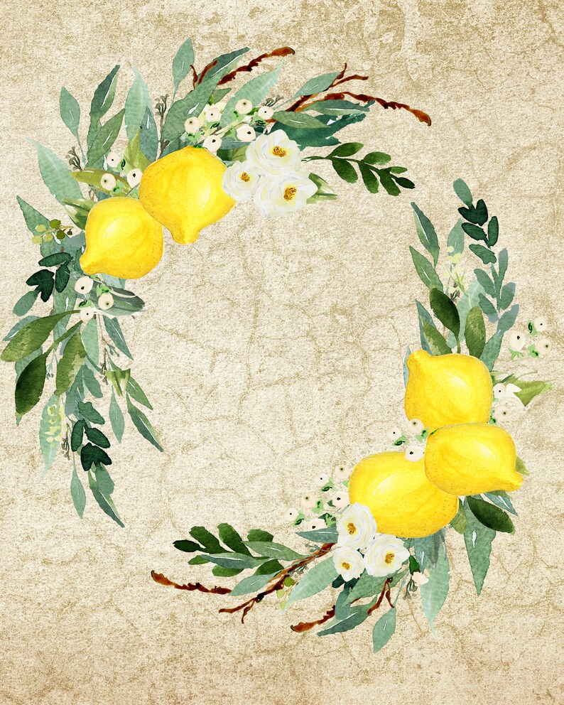Cheap Farmhouse Home Decor Large Wall Art Lemon Decor Summer - Etsy