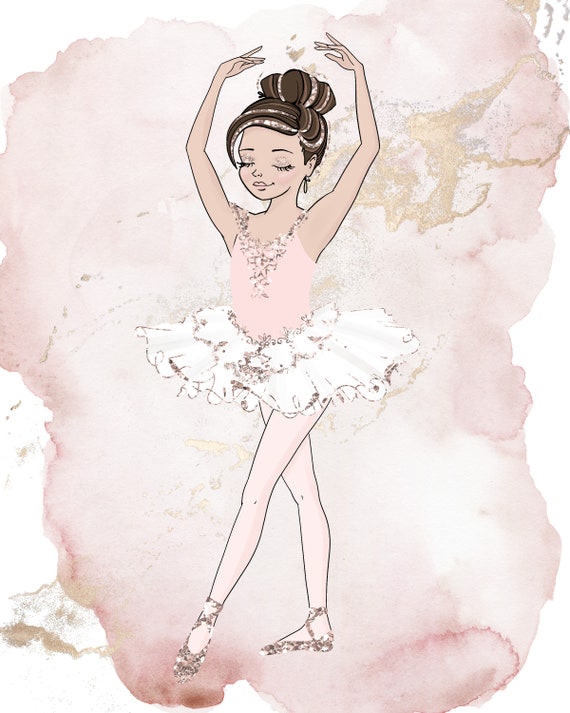 Baby Ballerina Illustration