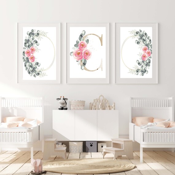 Shabby Chic Wall Art Shabby Chic Wall Art Boho Floral | Etsy