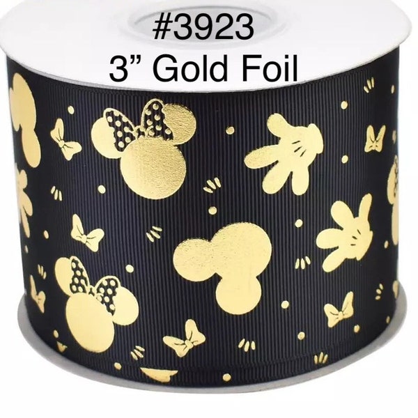 Mickey Mouse Ribbon - Etsy