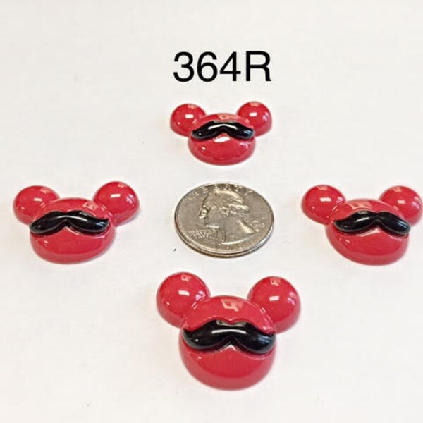 Mustache Hair Bows - Etsy