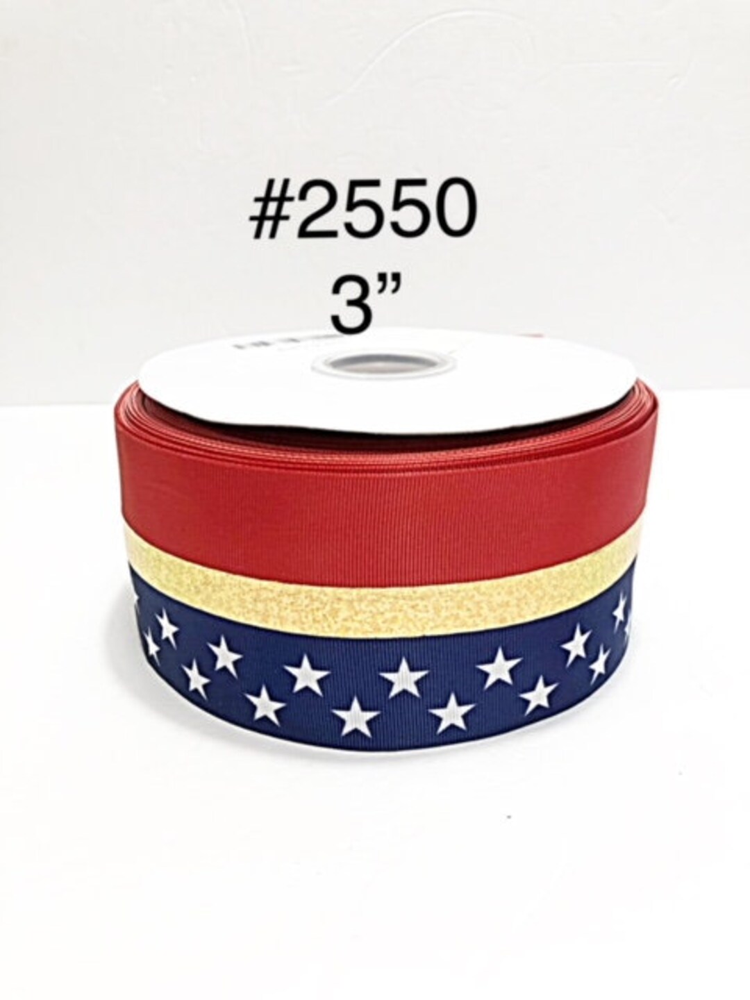2/3/5 Yard 3 Wonder Woman Inspired With Gold Foil and Star Motif Jumbo ...