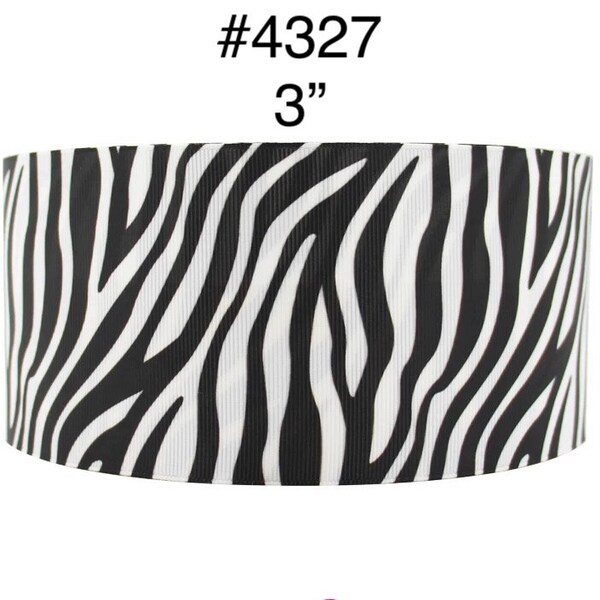 Zebra Cheer Bow - Etsy