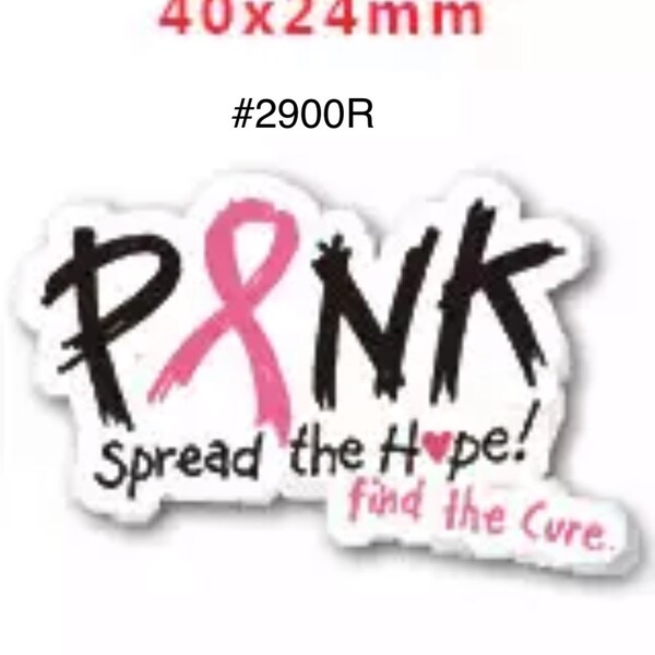 Pink Ribbon Beads - Etsy