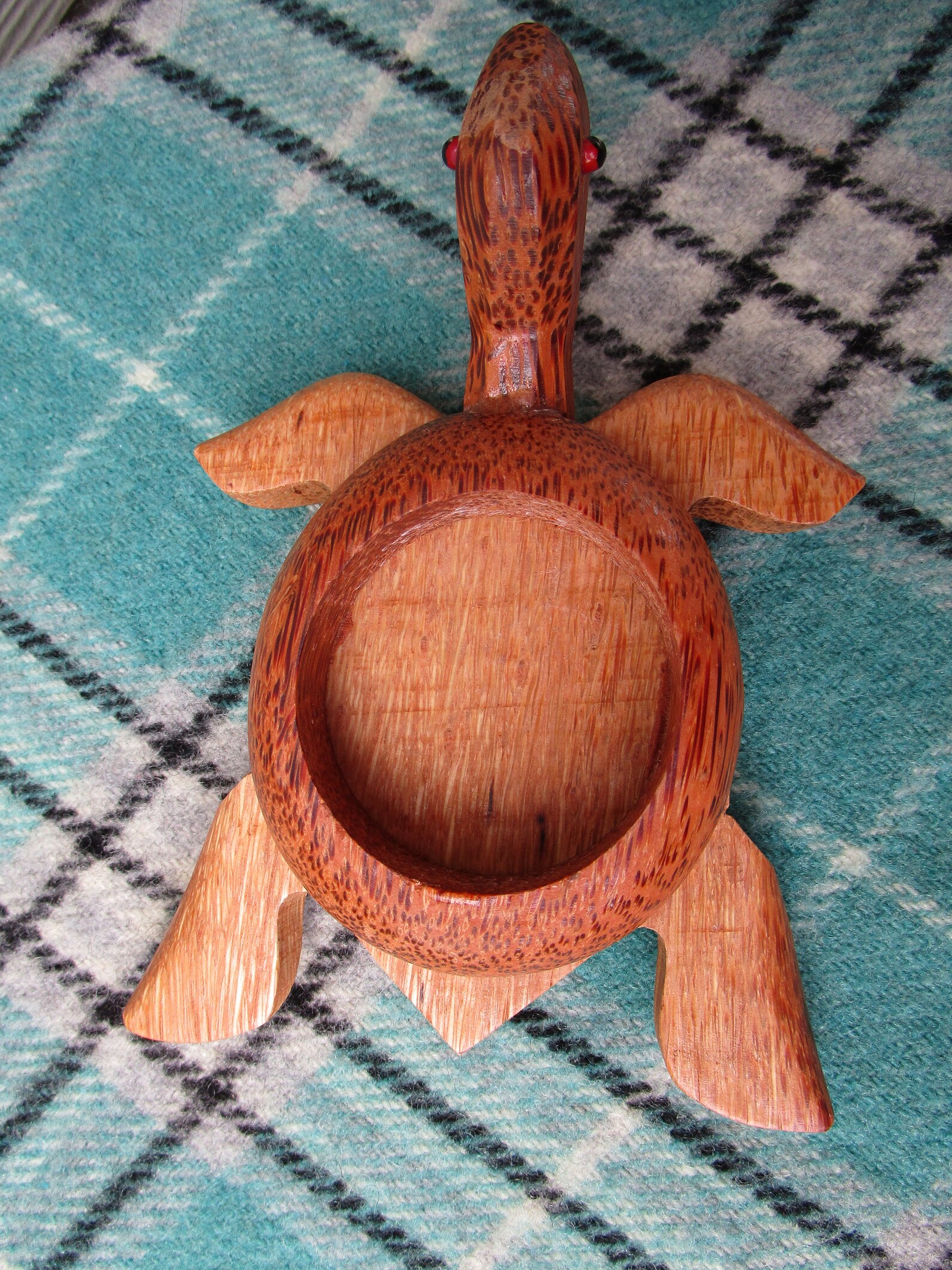 Adorable Little Wood Turtle Handmade From Guam. Natural Wood | Etsy