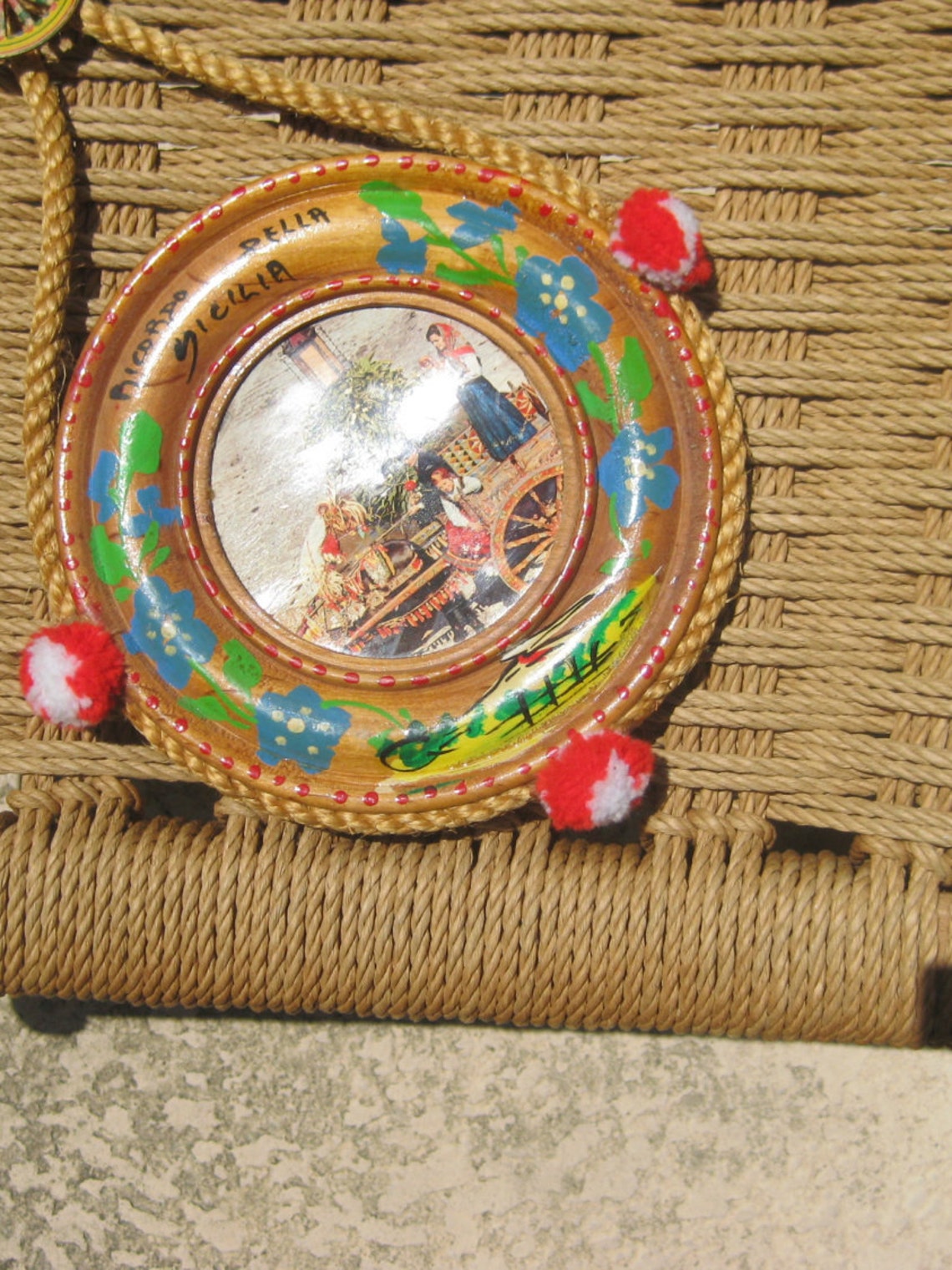 Historical Souvenir of Sicily Handcrafted With Photo of - Etsy