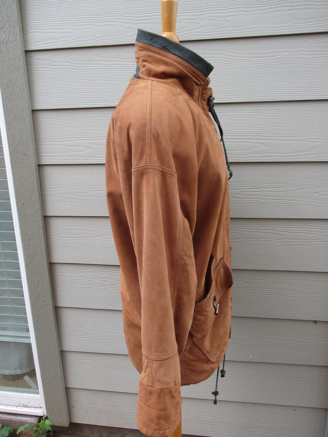 Vintage Woman's Jacket Suede and TARTAN Quilting Inside - Etsy