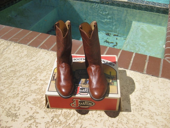 1990's Vintage Justin Ropers, made in the USA, Brand… - Gem