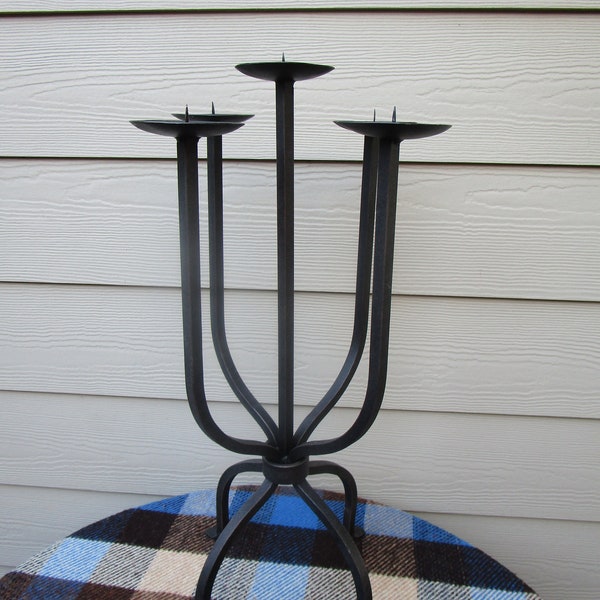 Hand Forged Candelabra - Etsy