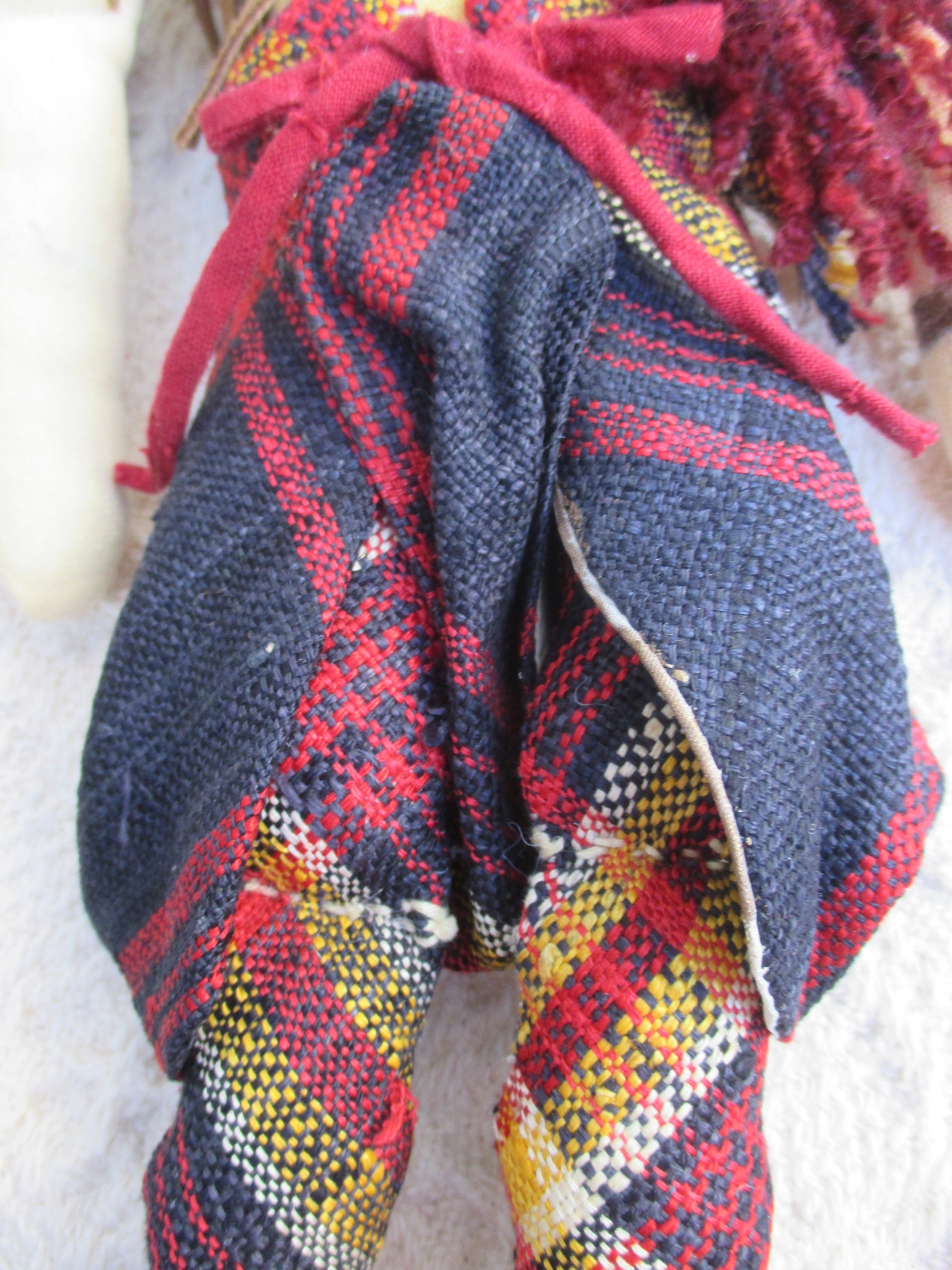 Little Handmade Scottish Doll With Kilt Handmade With 100% | Etsy