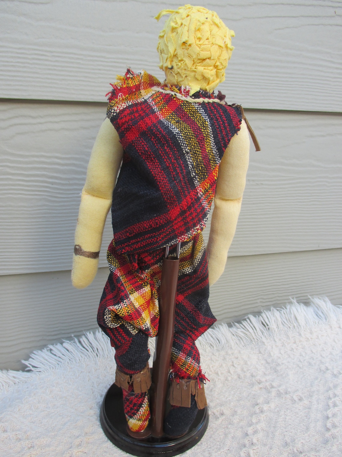 Little Handmade Scottish Doll with Kilt Handmade with 100% | Etsy