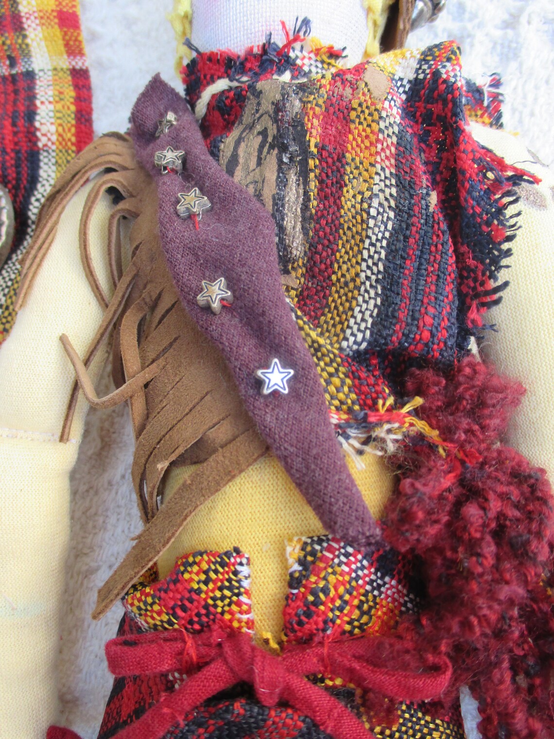 Little Handmade Scottish Doll With Kilt Handmade With 100% | Etsy