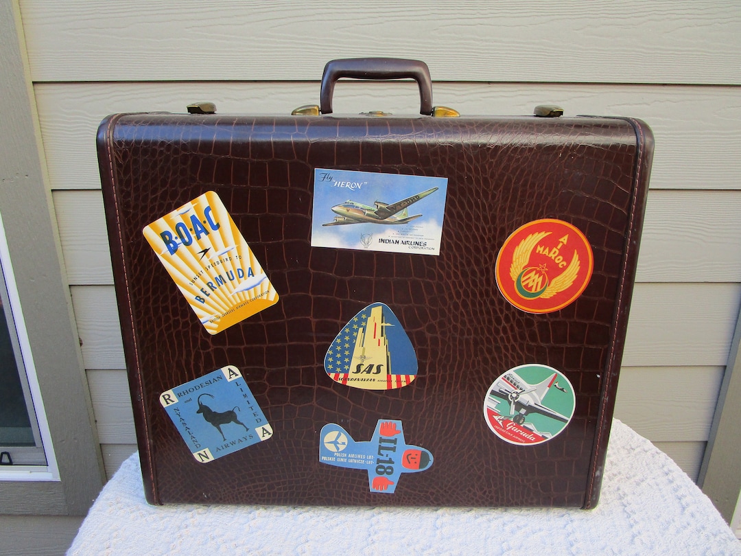 Vintage MCM Samsonite Luggage, Perfect for TRAVELING, Stage or Movie ...