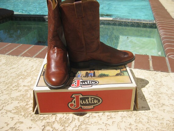 1990's Vintage Justin Ropers, made in the USA, Brand… - Gem