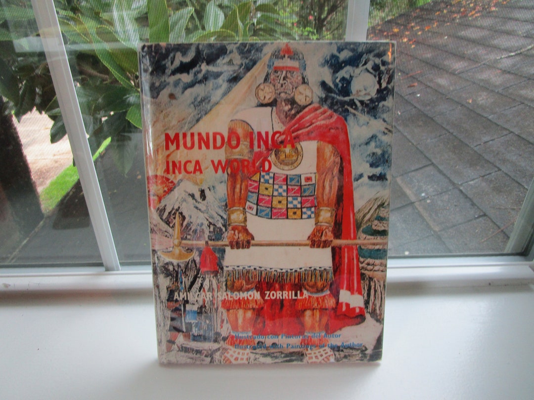 VERY RARE Peruvian Book, Mundo Inca World, Written by Amilcar Salomon ...