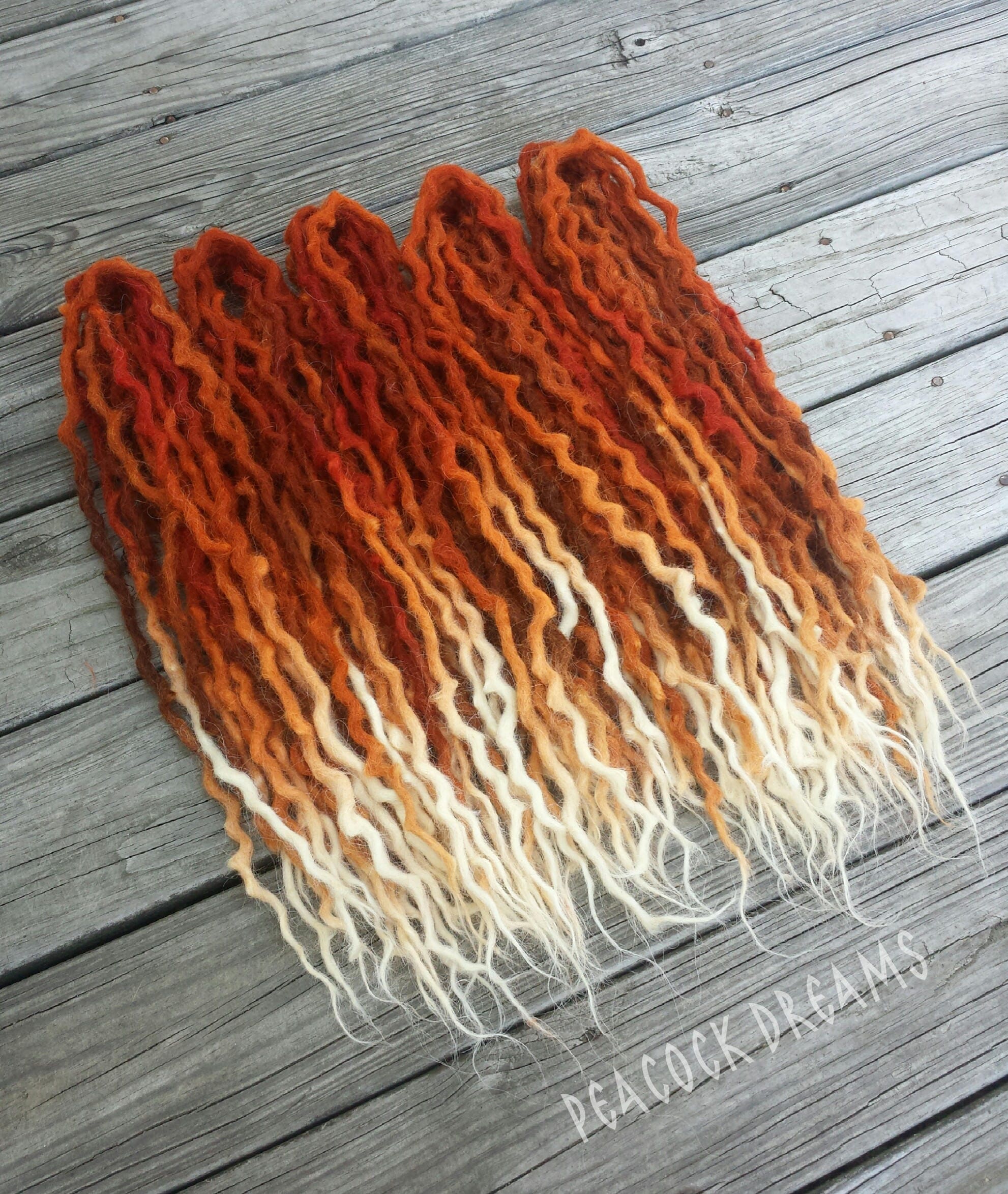 Burnt Orange Dreadlocks