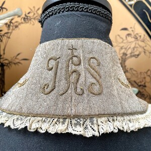 Splendid Antique Maniple Stole Religious Vestmen Gold Bullion Silk ...