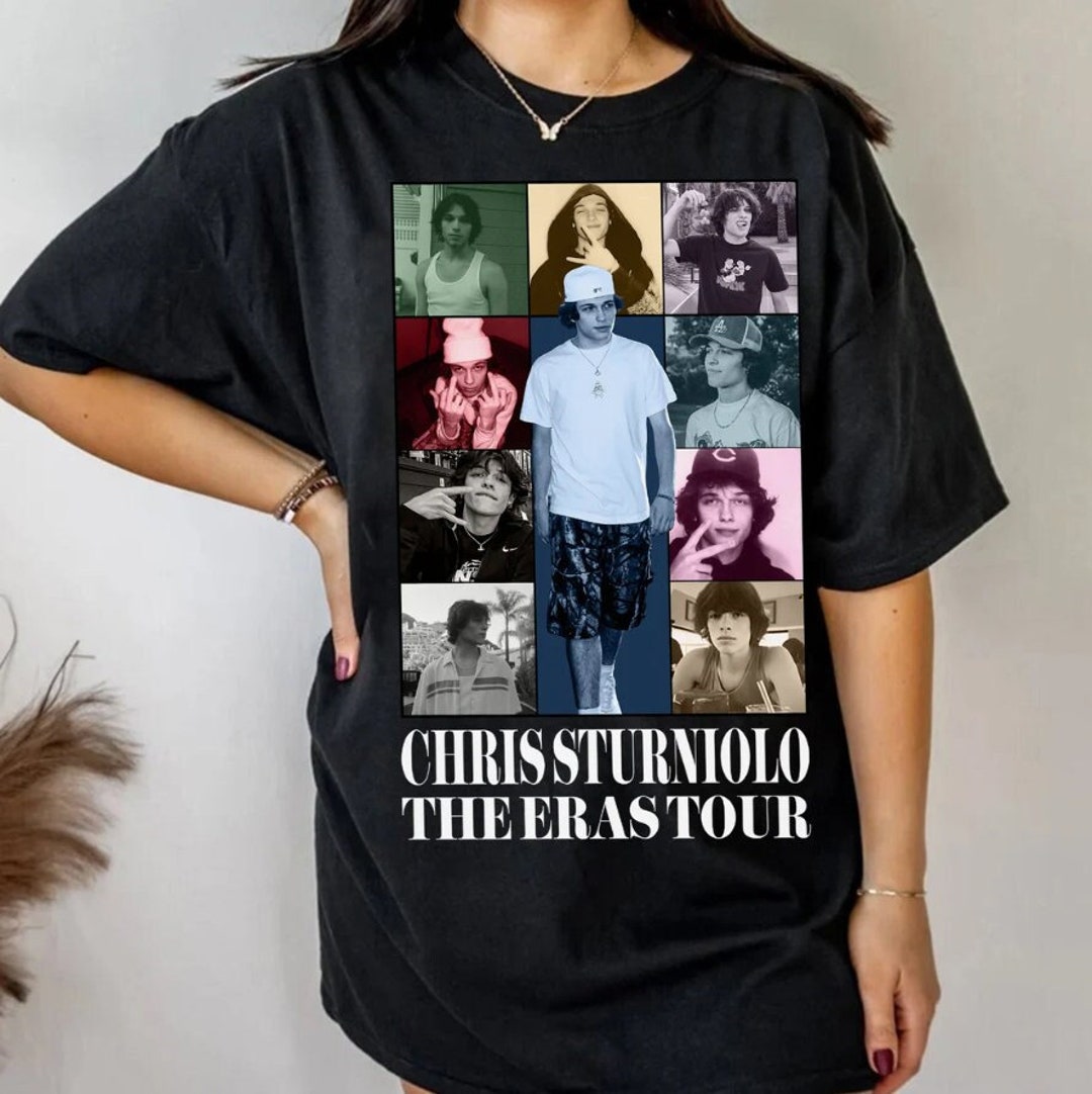 Chris Sturniolo Hot Tiktoker Eras Tour Shirt, the Versus Tour 2023 ...