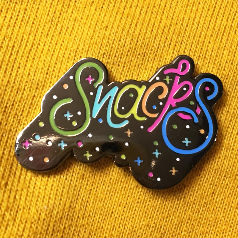 Snack Pin - Etsy