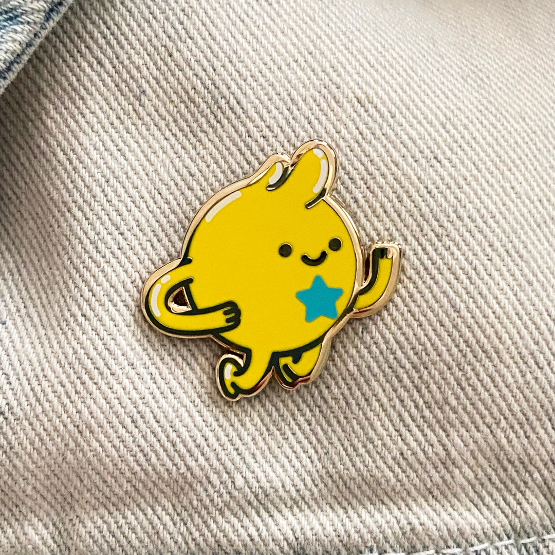 Star Buddy A Lil Buddies Pin Primary Colours Cutie Hard Enamel Pin Gold ...
