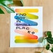 Gradient 8x10 "find Joy" Risograph Art Print on Paper - by Kelly Best ...