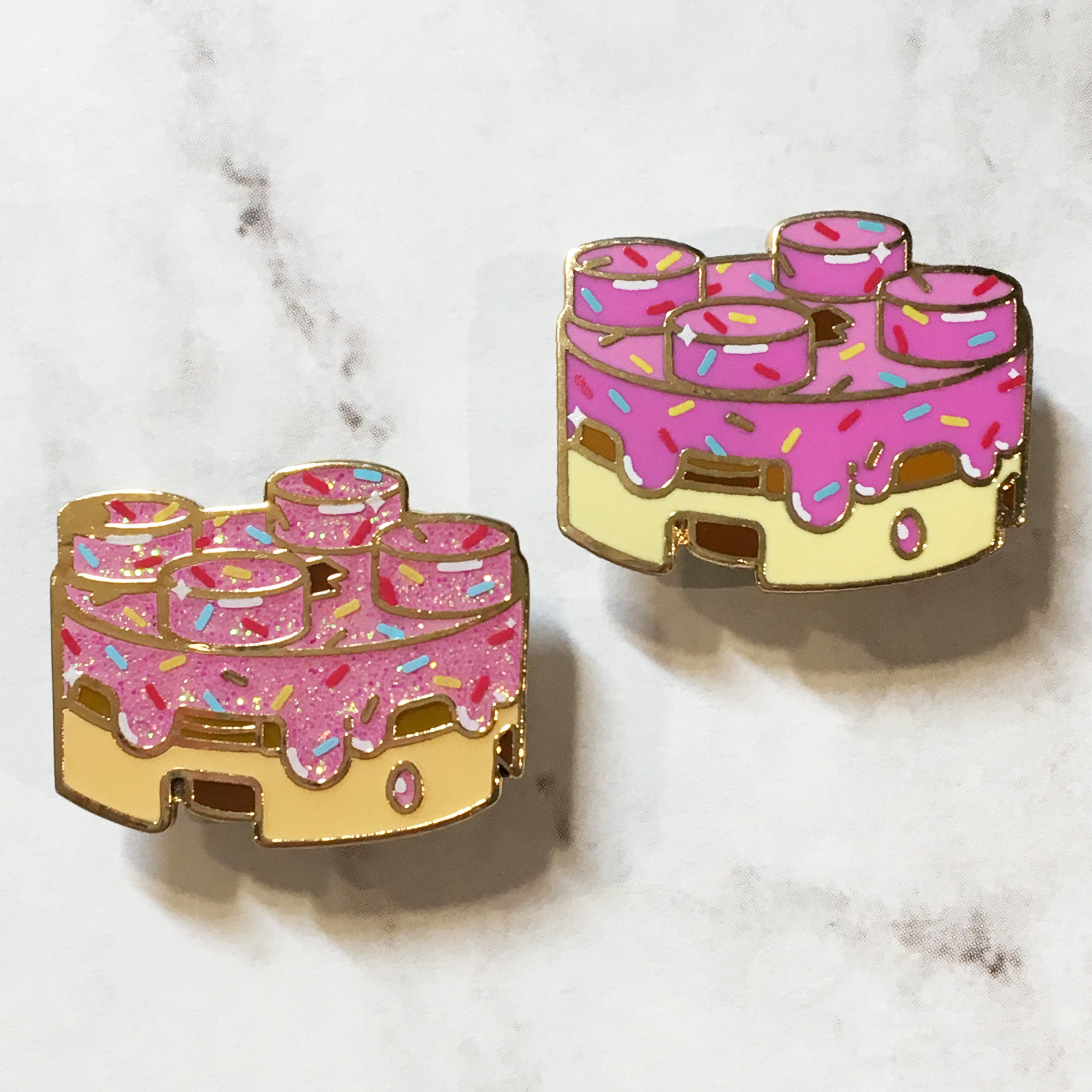 Donut Building Block Shaped Food Stackable | Etsy