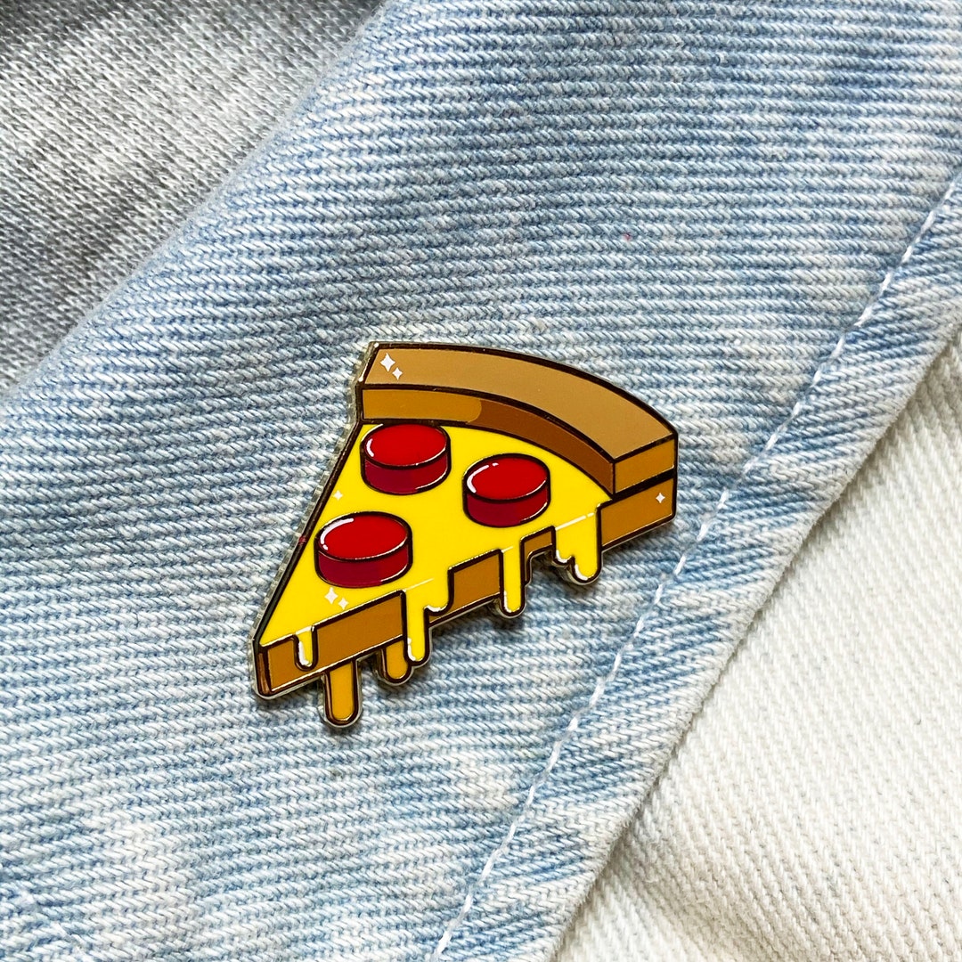 Pizza Slice Enamel Pin · Building Block Shaped Food · "stackable Snacks ...