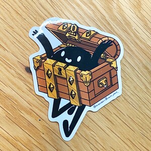 Friendly Mimic - RPG/TTRPG Bestiary Enemy - Vinyl Shiny Waterproof ...