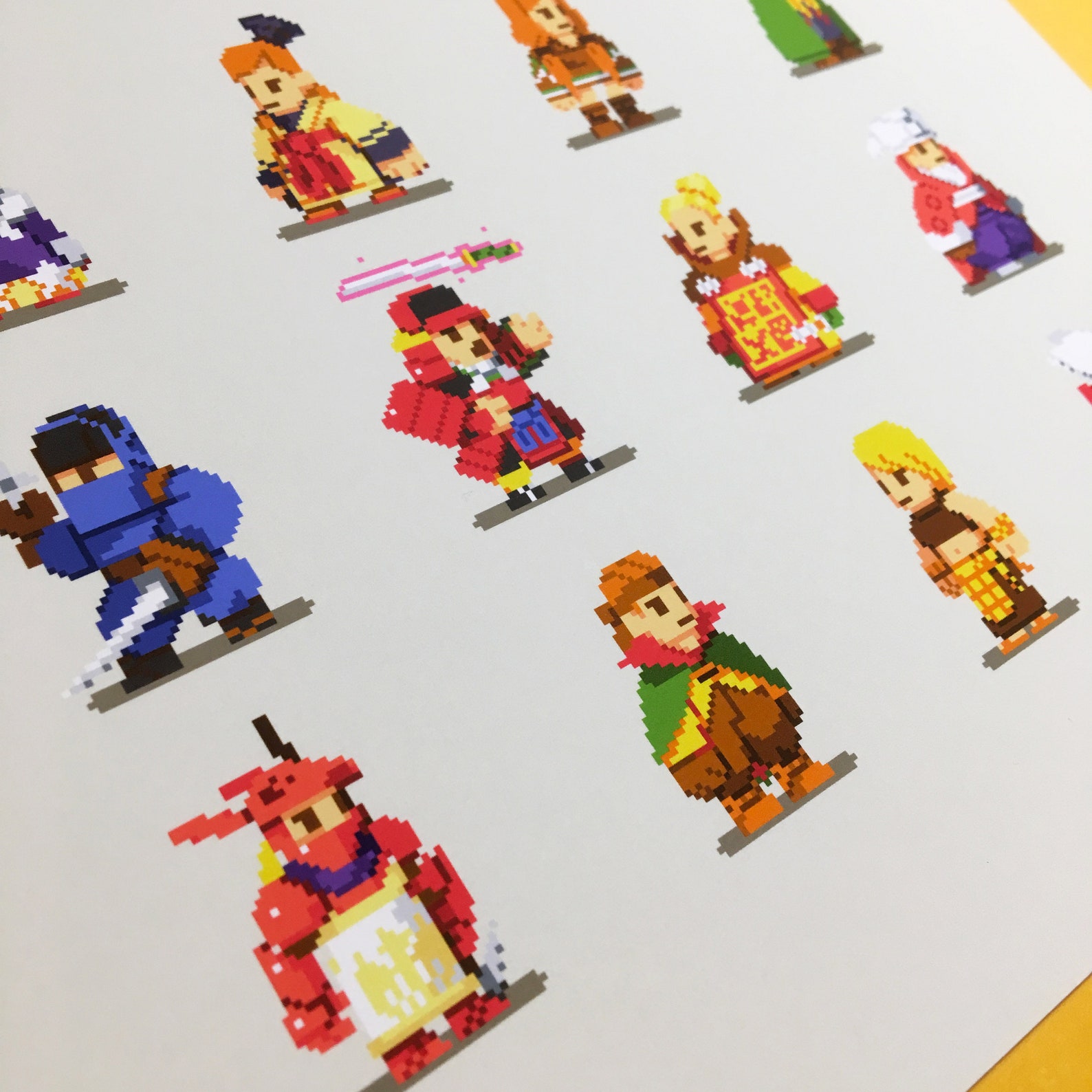 Tactics Classes Pixel Art Sprite Sheet RPG Job Classes - Etsy Canada