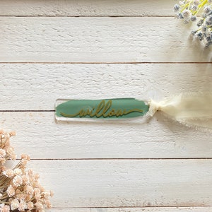 Personalized Acrylic Bookmark Custom Page Marker Booklover Gift - Etsy