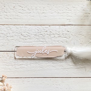 Personalized Acrylic Bookmark Custom Page Marker Booklover Gift - Etsy
