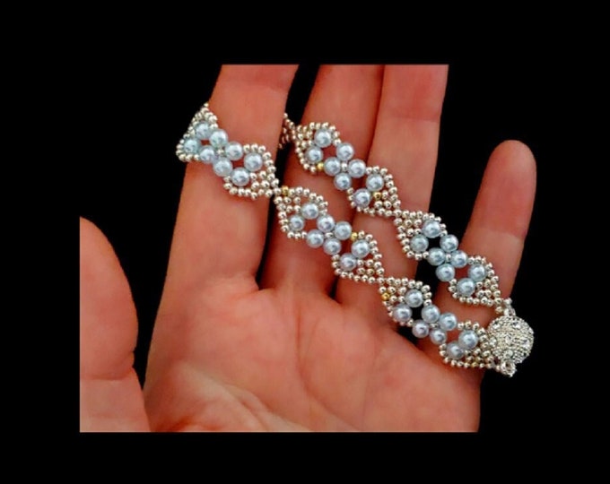 Diy Gorgeous Bracelet in 30 Minutes. Bracelet Pattern Step by Step With ...