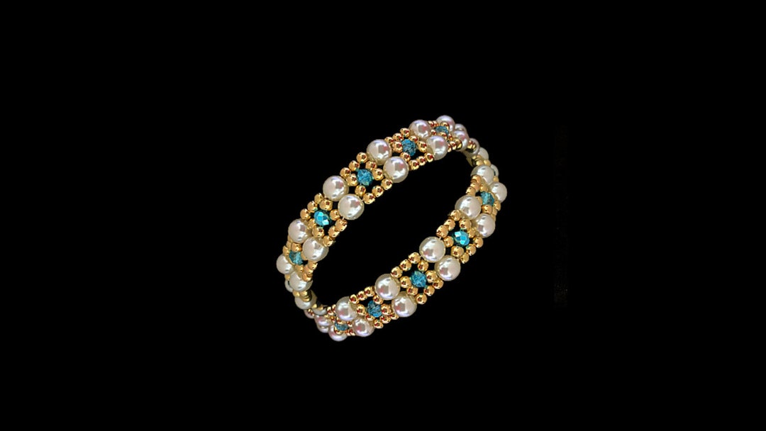 Bracelet Tutorial. Beaded Bracelet Pattern Instructions. How to Diy a ...