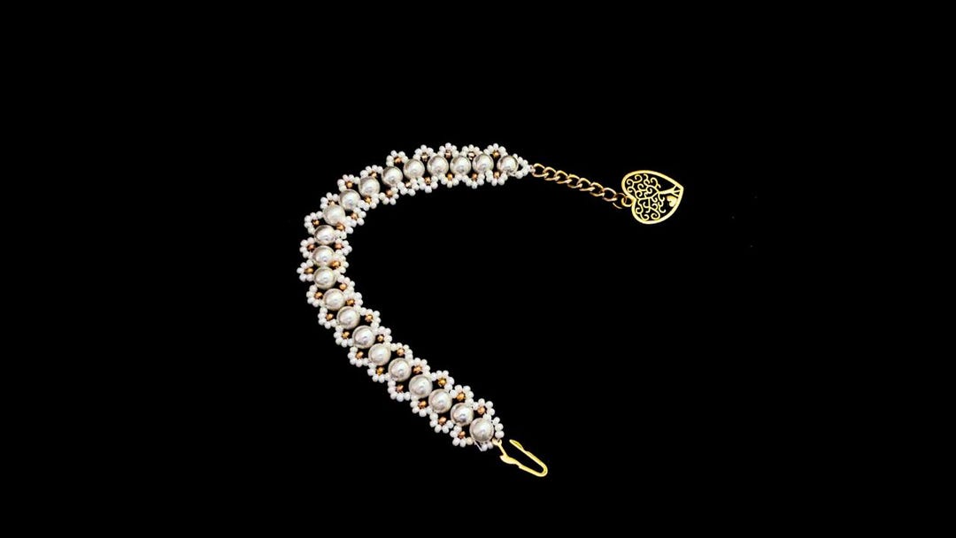 Lace Bracelet Pattern: DIY Beading Tutorial (digital Download) - Etsy
