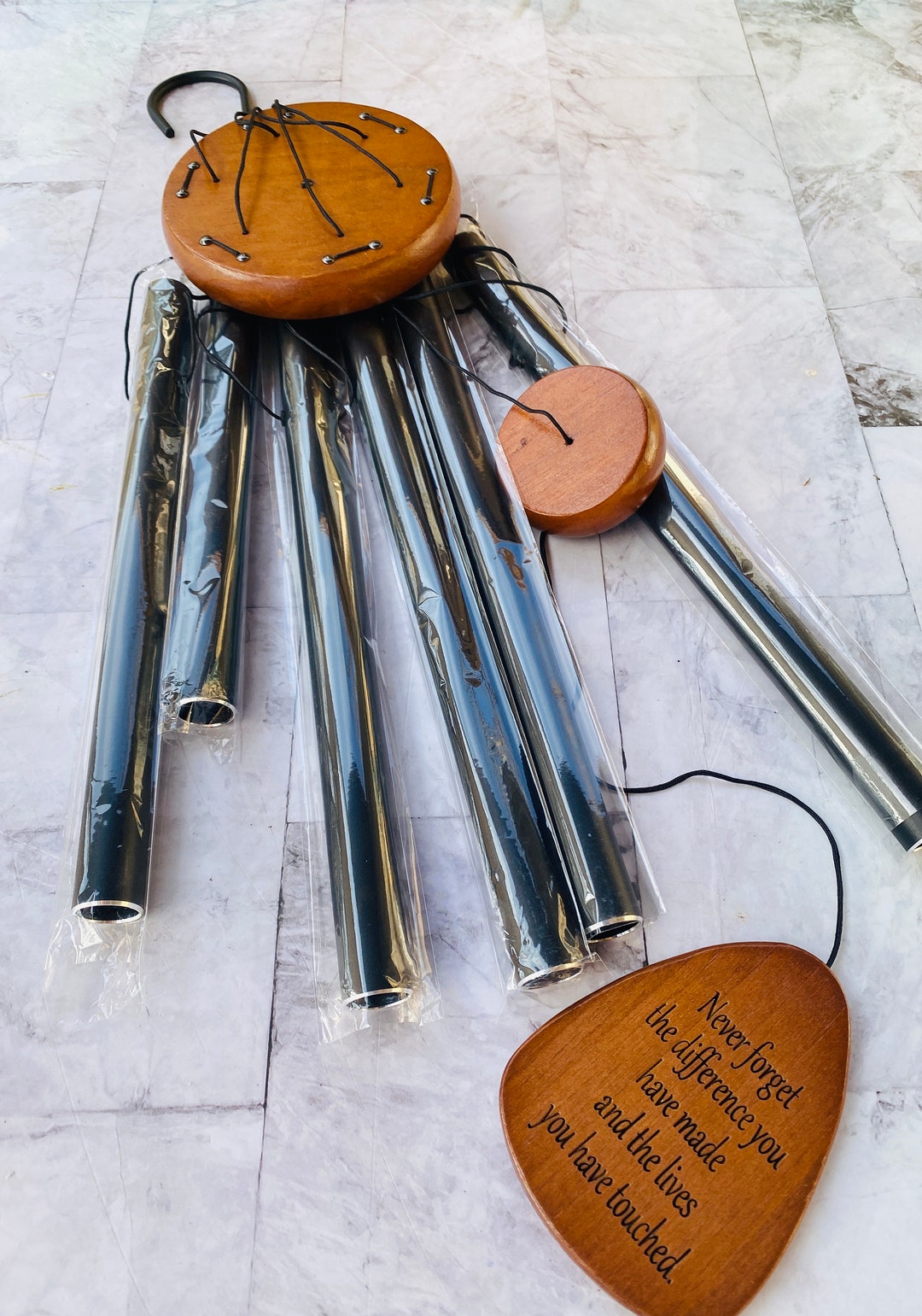 Engraved Wind Chime - Etsy