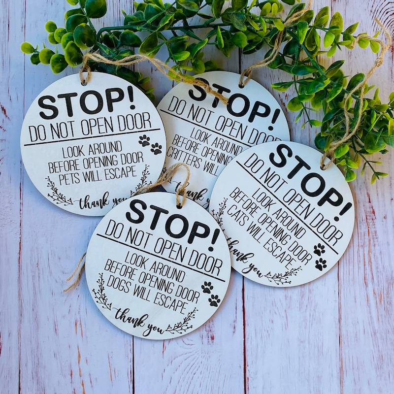Do Not Open Sign - Etsy