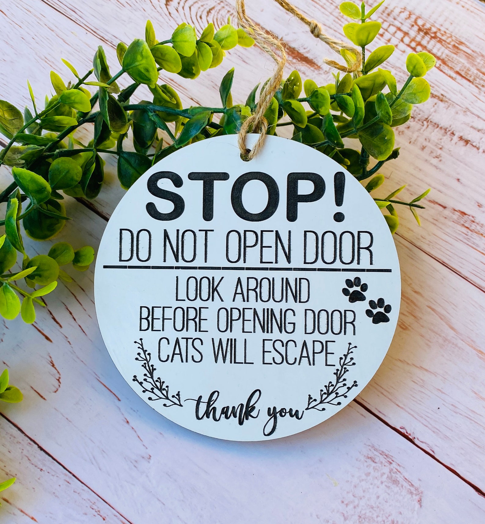 Pet Sign Do Not Open Door Sign Door Hanger Sign Dog Sign - Etsy