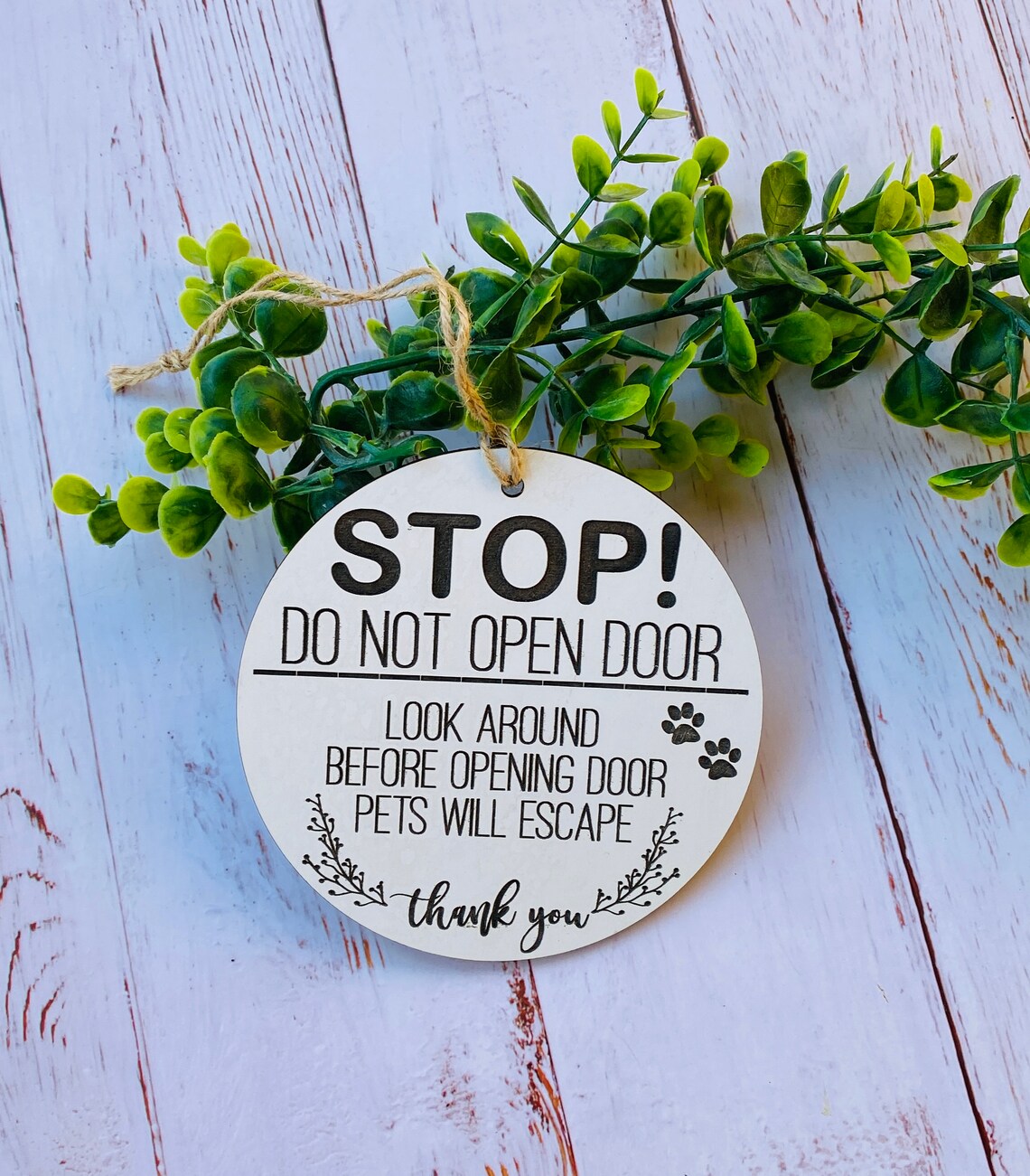 Pet Sign Do Not Open Door Sign Door Hanger Sign Dog Sign - Etsy