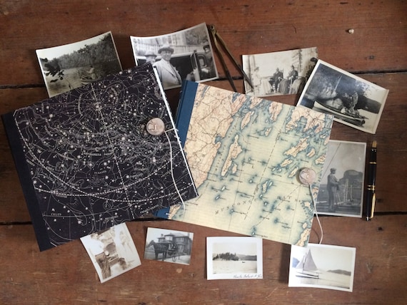 Custom Map Photo Album - Etsy