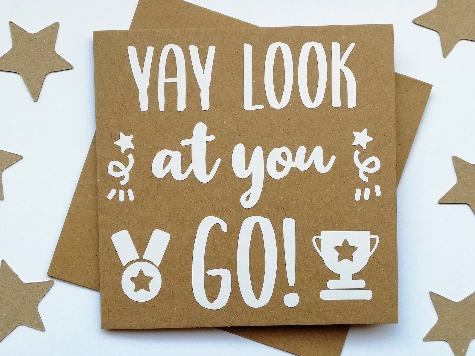 Yay Look At You Go Congratulations Well Done Greeting Card | Etsy