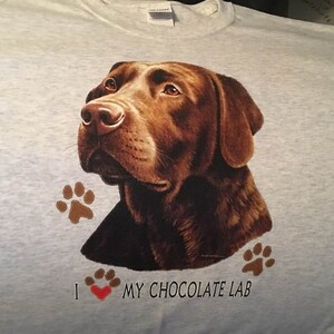 Chocolate Lab T Shirt, Labrador Retriever Love, sweatshirt, Hoodie ...