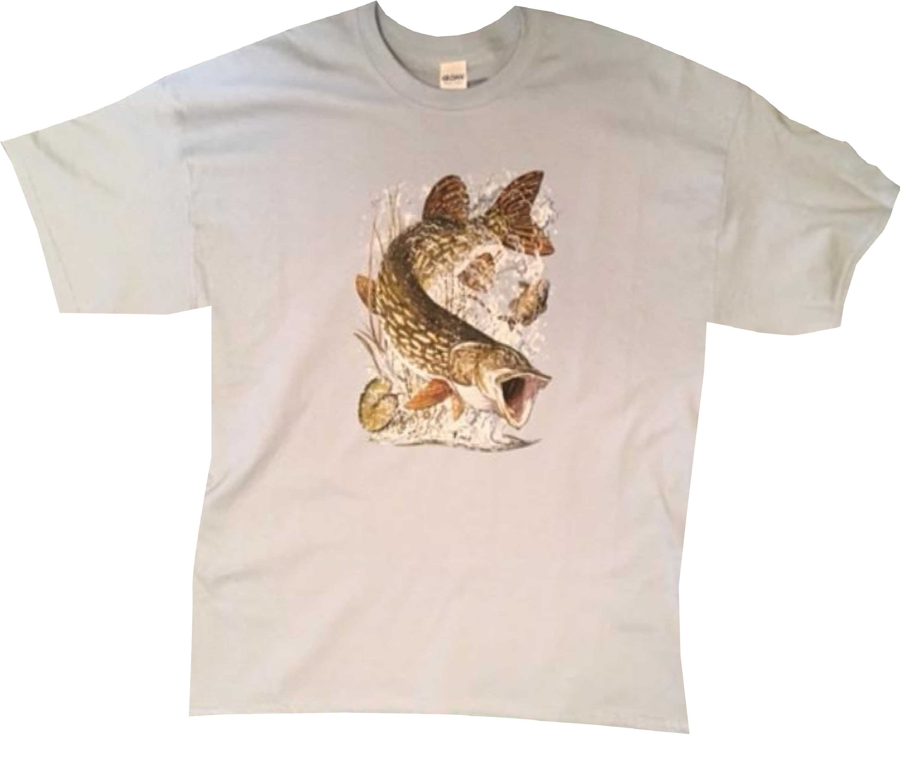 Pike Fish T Shirt, Fishing Shirt, (sweatshirt, Hoodie Available on ...