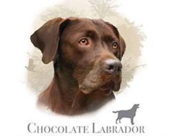 Chocolate Lab Dog - Etsy