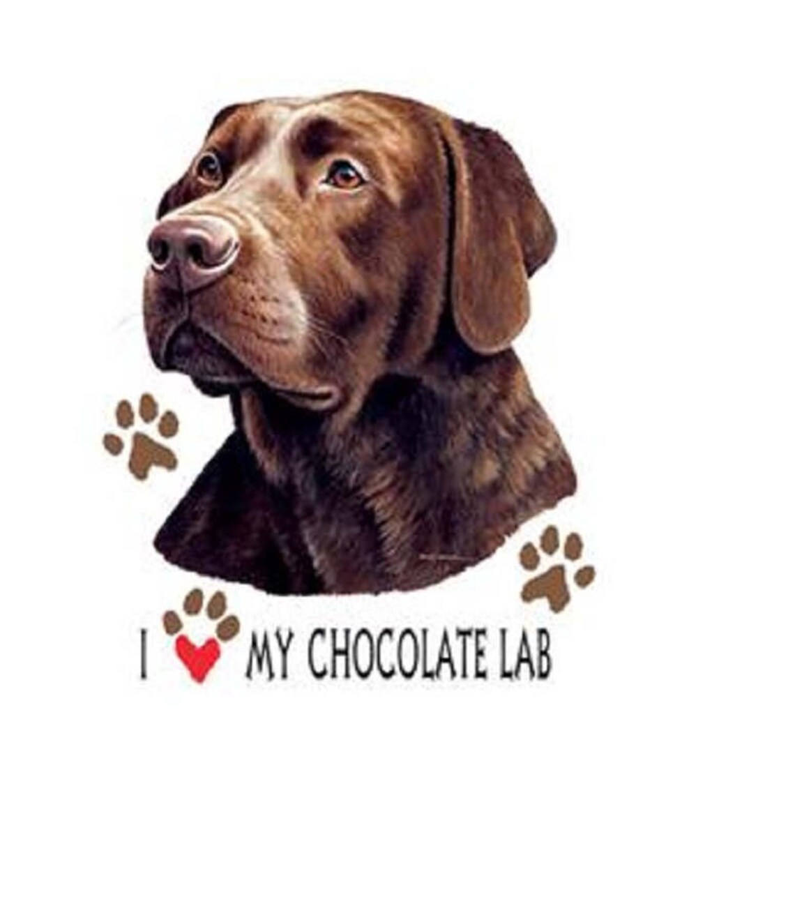 Chocolate Lab T Shirt, Labrador Retriever Love, (sweatshirt, Hoodie ...