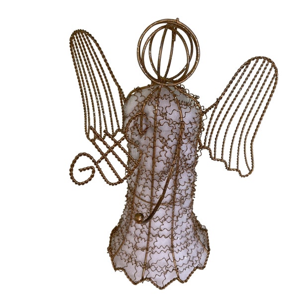 Wire Angel Sculpture - Etsy