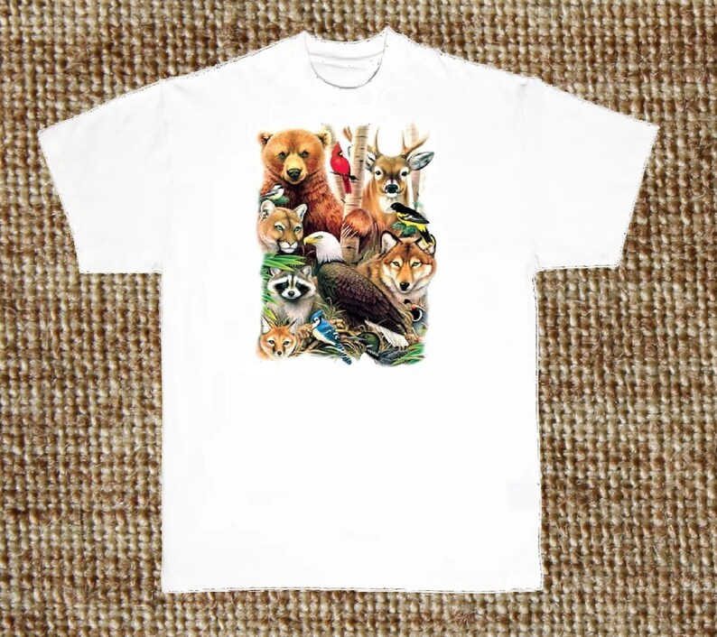 North American Animals T Shirt, (sweatshirt, Hoodie Available on ...