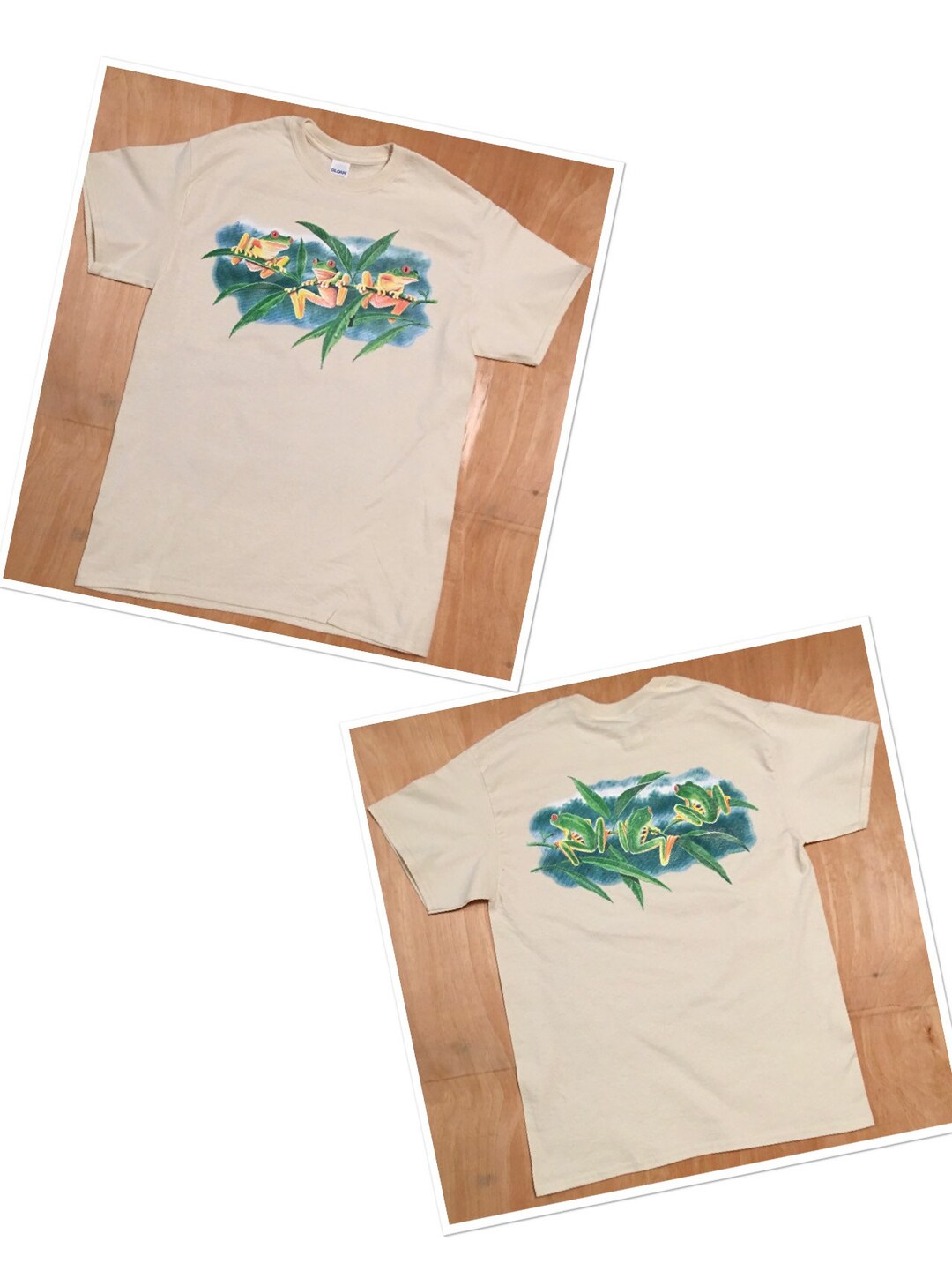 Tree Frog T Shirt, Front & Back Print, (sweatshirt, Hoodie Available on ...