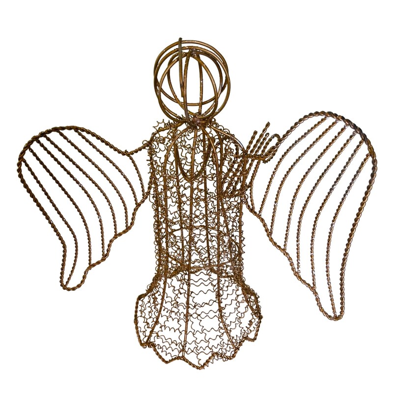 Wire Angel Sculpture - Etsy