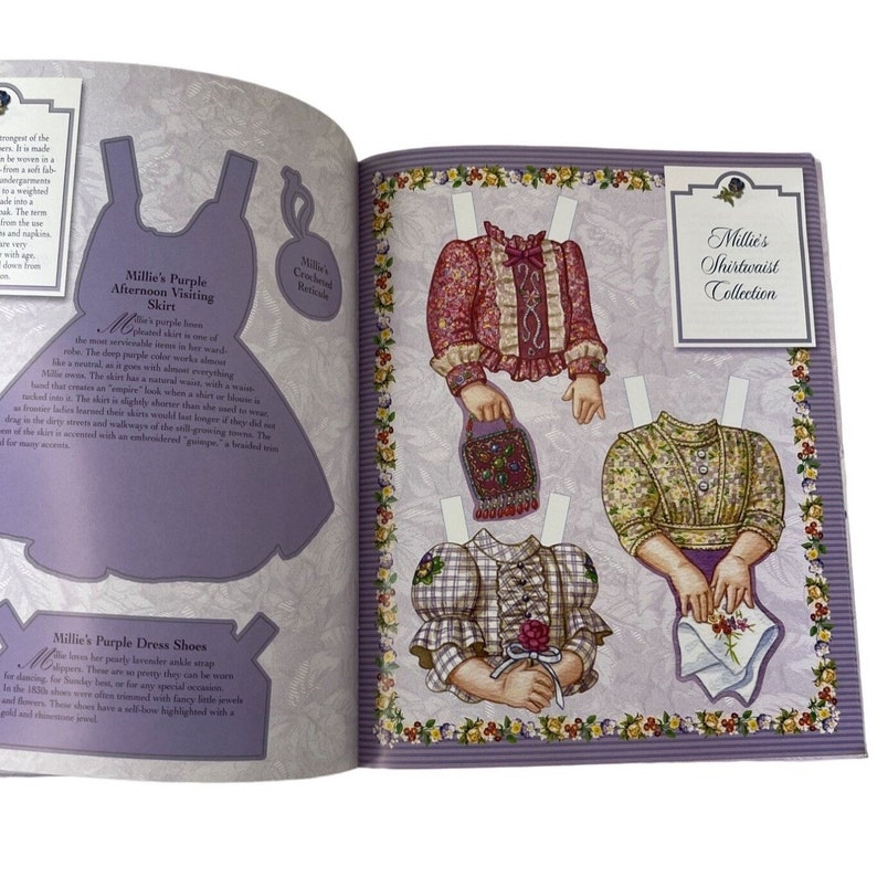 Millie's Paper Doll Collection A Life of Faith Millie - Etsy